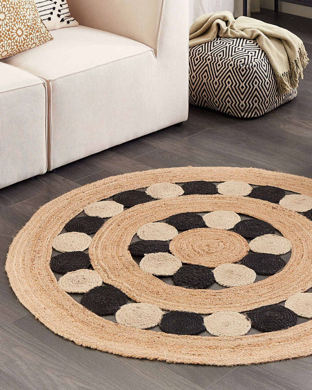 Circular Rugs: Buy Circular Area Rugs Online in India – Art Avenue