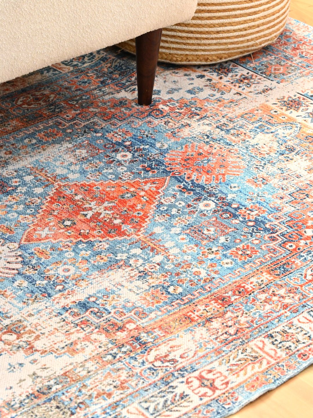 ALVIRA - PRINTED COTTON RUG – ART AVENUE